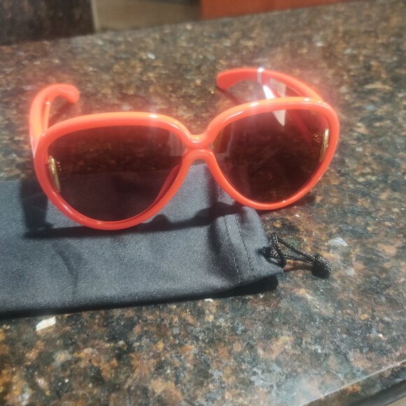 Loewe | Accessories | Loewe Wave Mask Pilot Style Sunglasses New 5600 ...